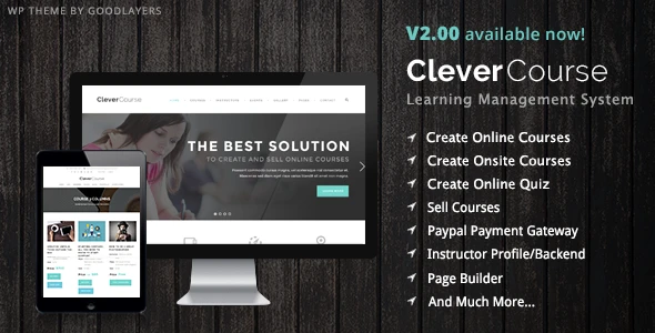 Download Clever Course – Education / LMS Pro WordPress Theme Free ...